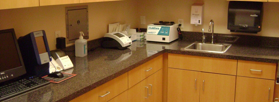 Lab services available in our office